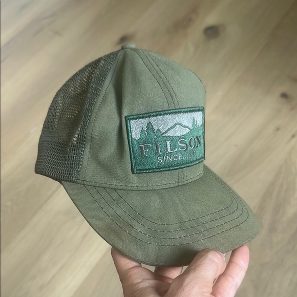 Filson | Accessories | Filson Green Outdoor Hat With Mesh Back | Poshmark